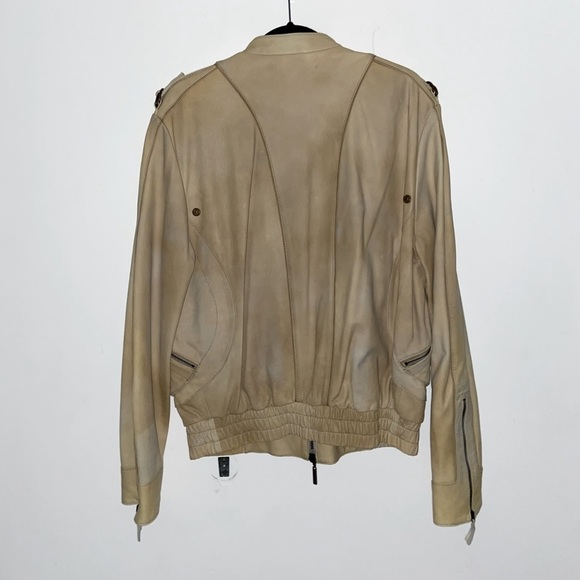 Roberto Cavalli | Jackets & Coats | Roberto Cavalli Suede Leather ...